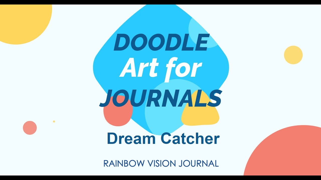 Doodle Art for Journals - Draw a Dream Catcher - YouTube