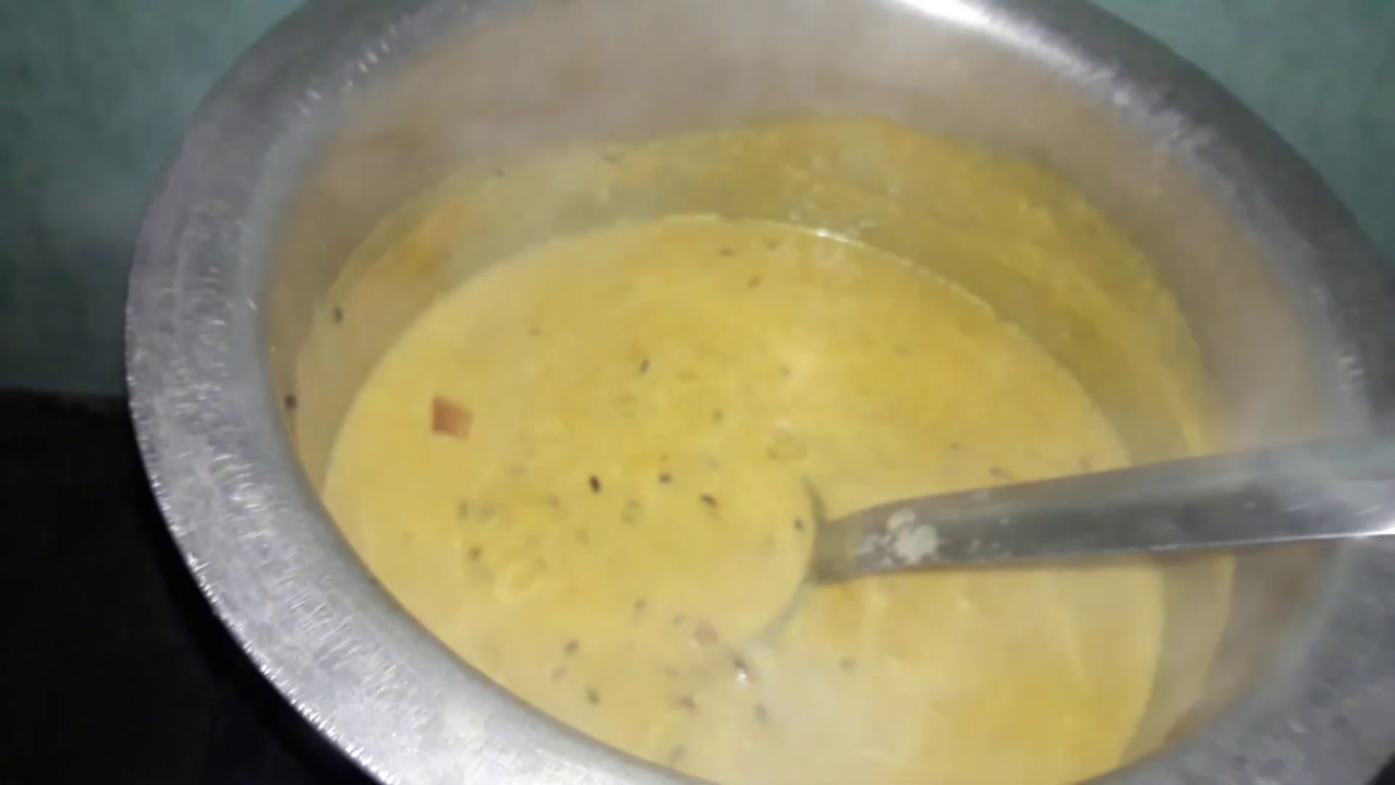 Besan kadhi Recipe Deep Craft Act - YouTube