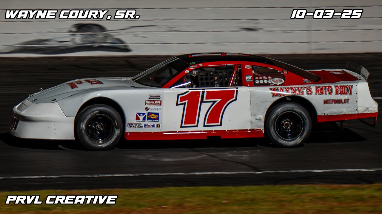 Wayne Coury, Sr. | #10 Late Model (STAFFORD // 10-03-25) - YouTube