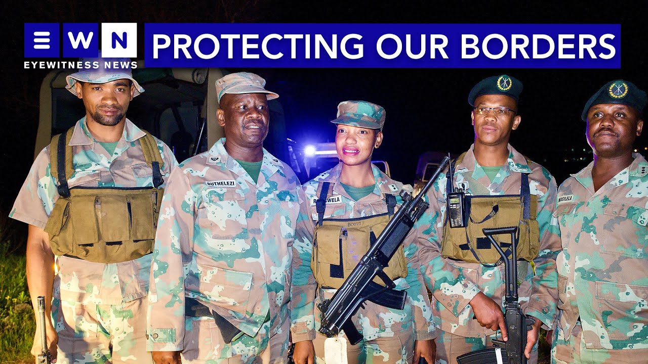 Patrolling the Free State border with the SANDF - YouTube