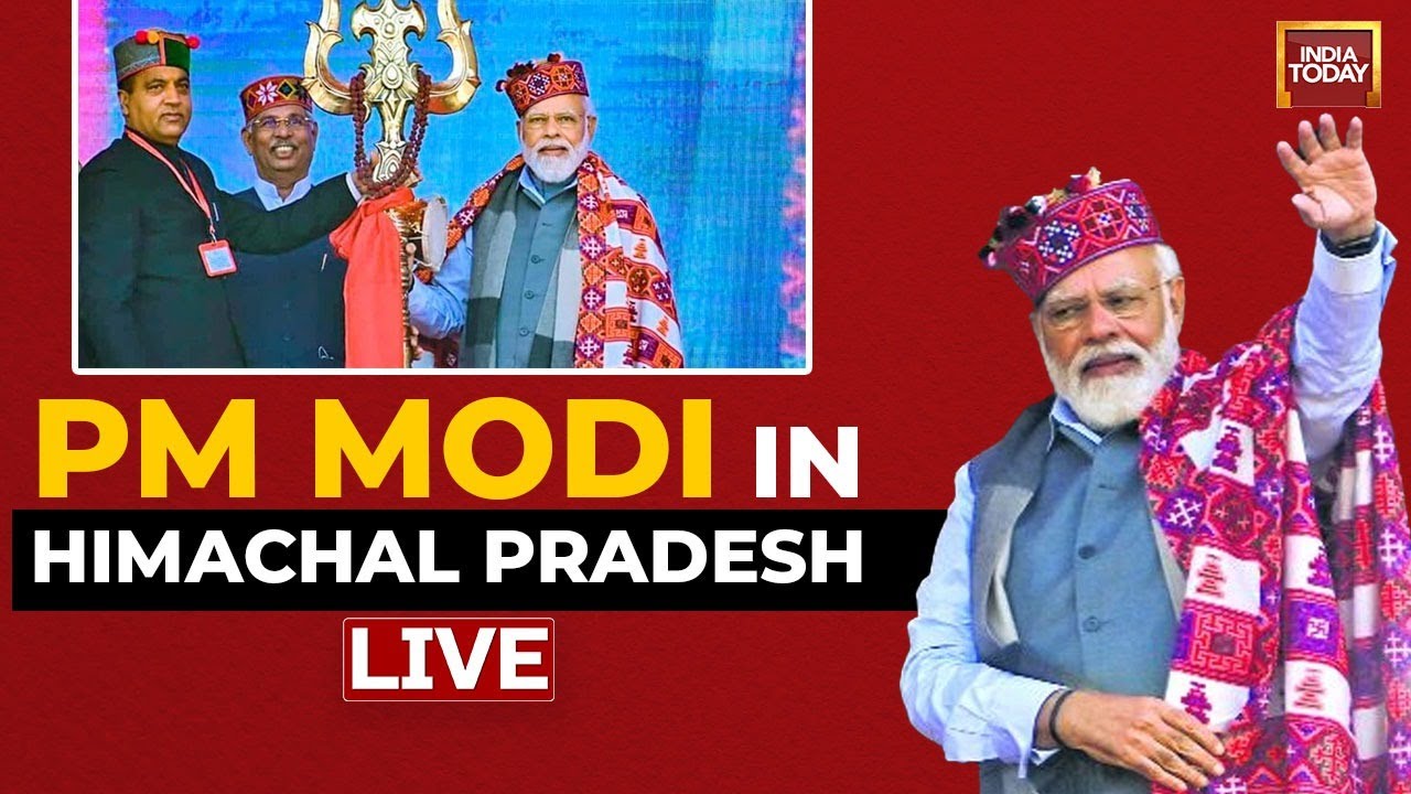 India Today LIVE: PM Modi Live Speech | PM Modi In Chamba | Himachal ...