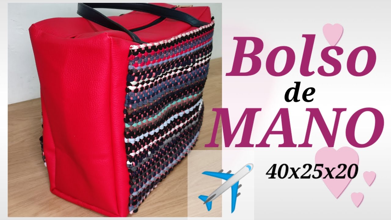 El BOLSO de MANO con la medida perfecta para viajar en avión ️ MALA DE ...