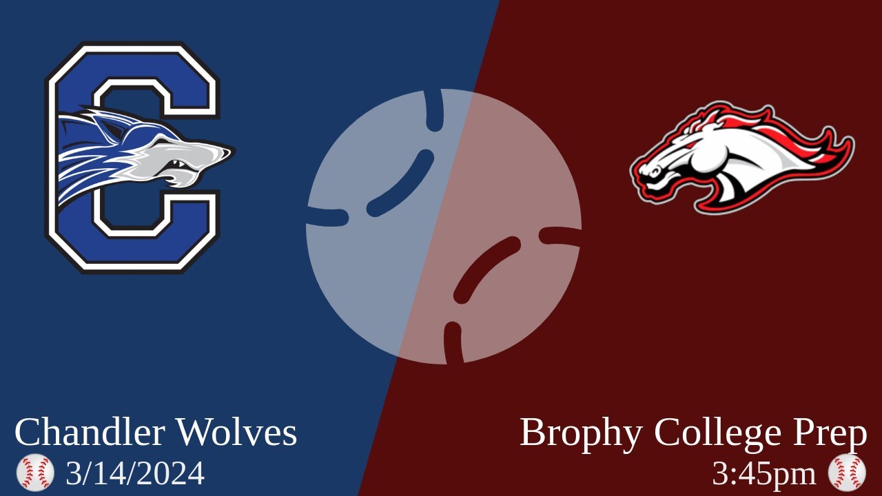 ⚾️ Chandler High Baseball vs Brophy College Prep - YouTube
