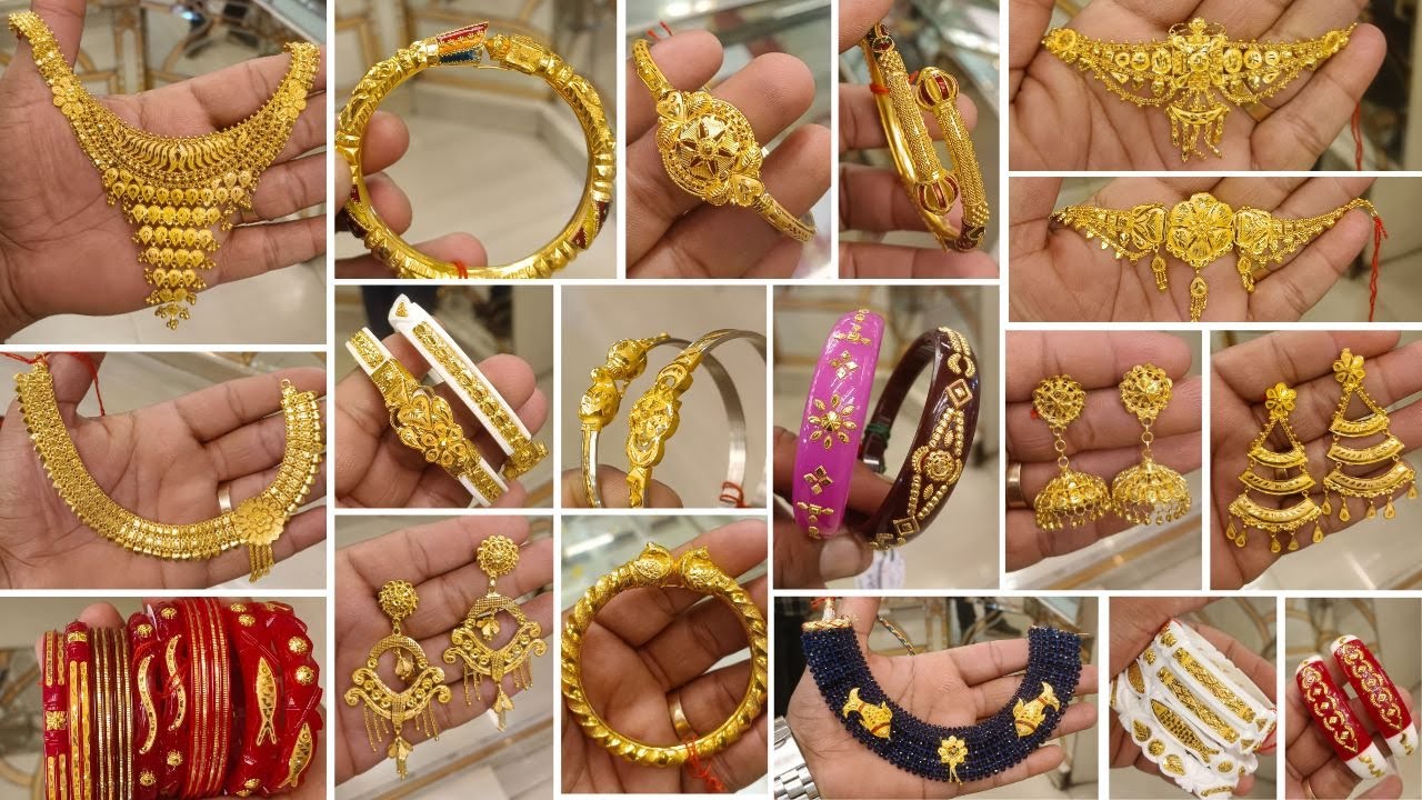 700 Milligram Theke PartyWear Gold Earring Jhumka Kanbala Sakha Pola ...