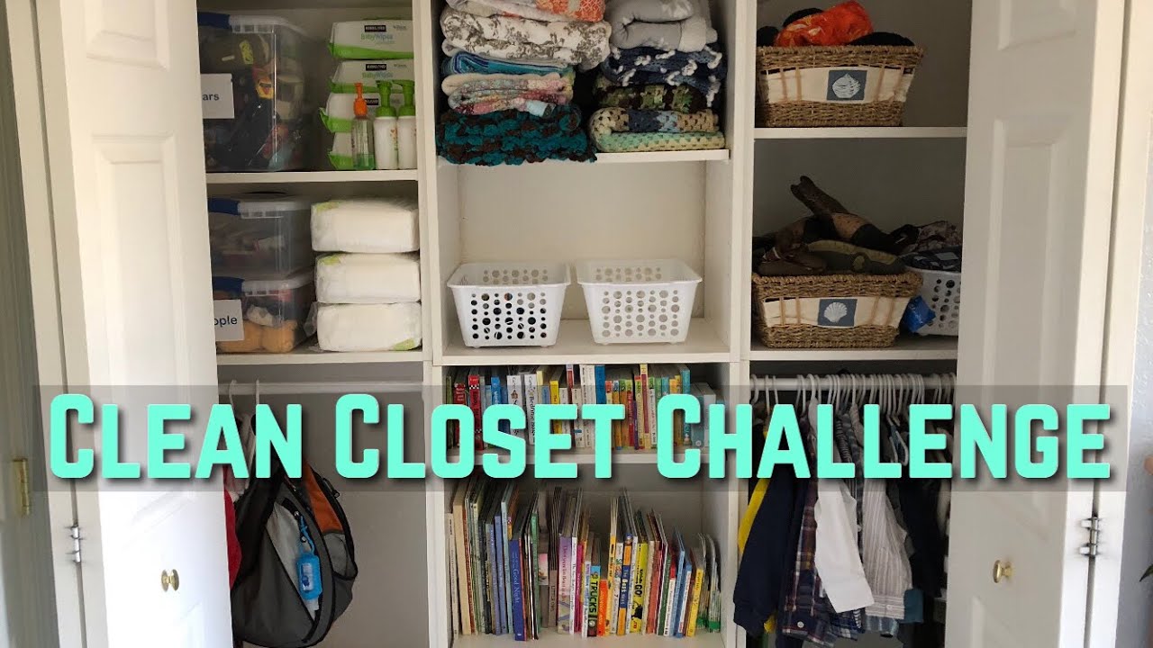 Kids Closet Organization || Clean Closet Challenge Spring 2018 | Clean ...