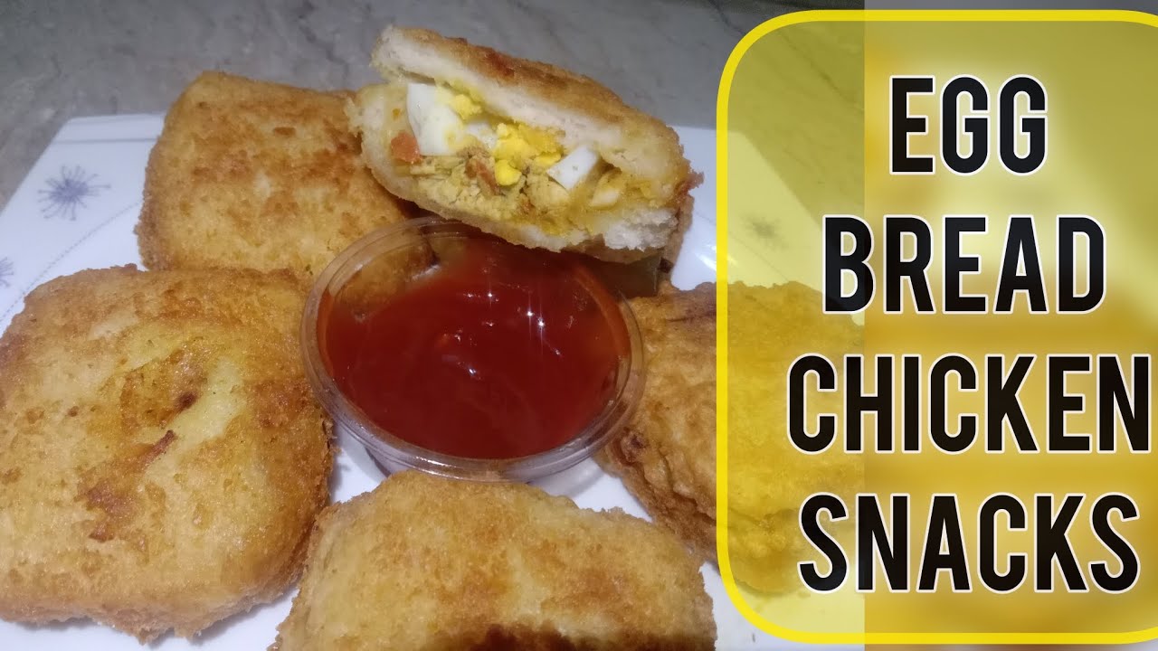 Egg Bread Chicken Snacks || yummy snacks || Recipedose - YouTube