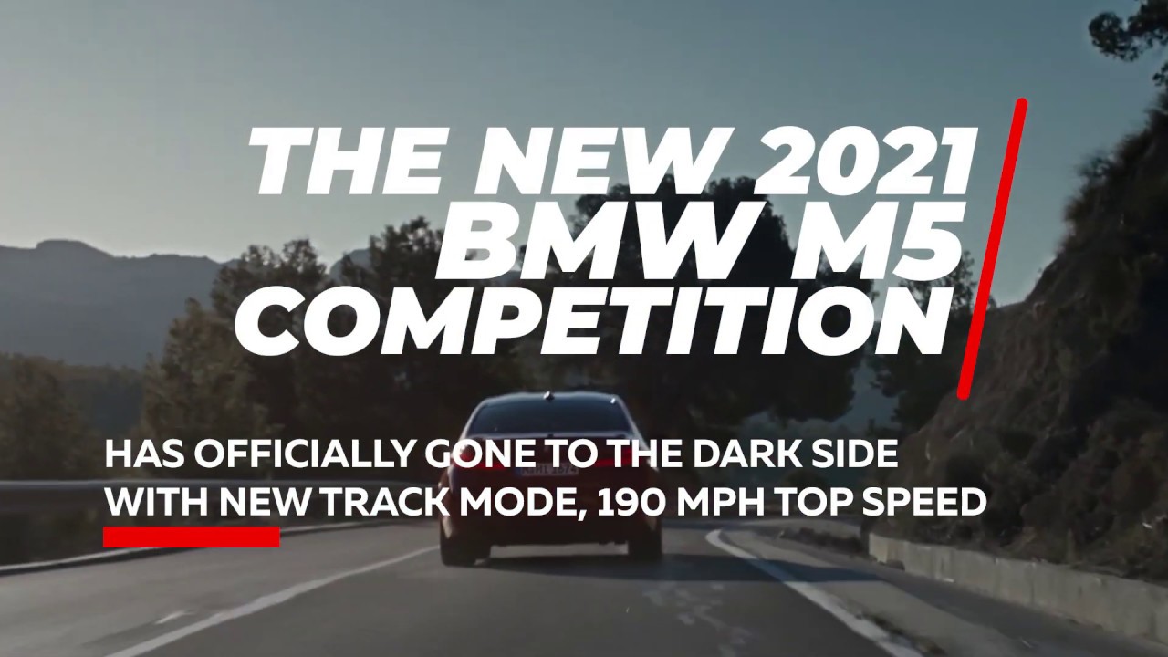 The 2021 BMW M5 Competition - New Track Mode - 190 MPH Top Speed - YouTube