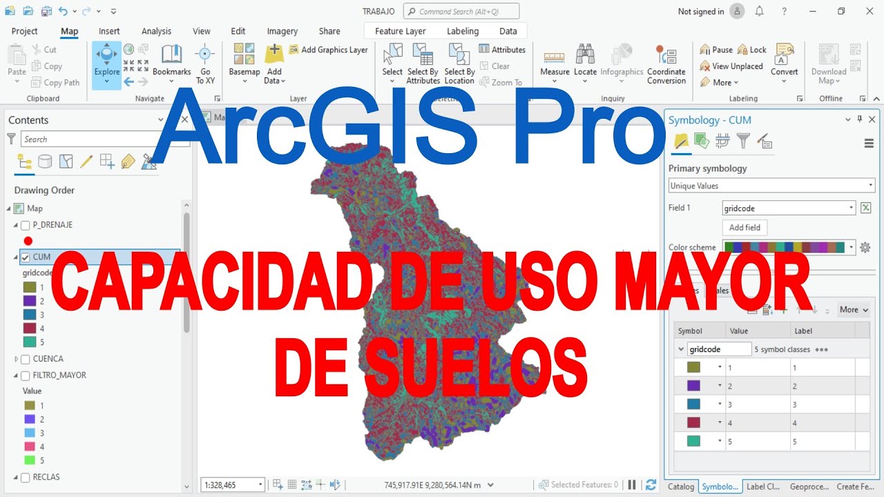 Crear Mapa de Capacidad de Uso Mayor de Suelos en ArcGIS Pro - YouTube