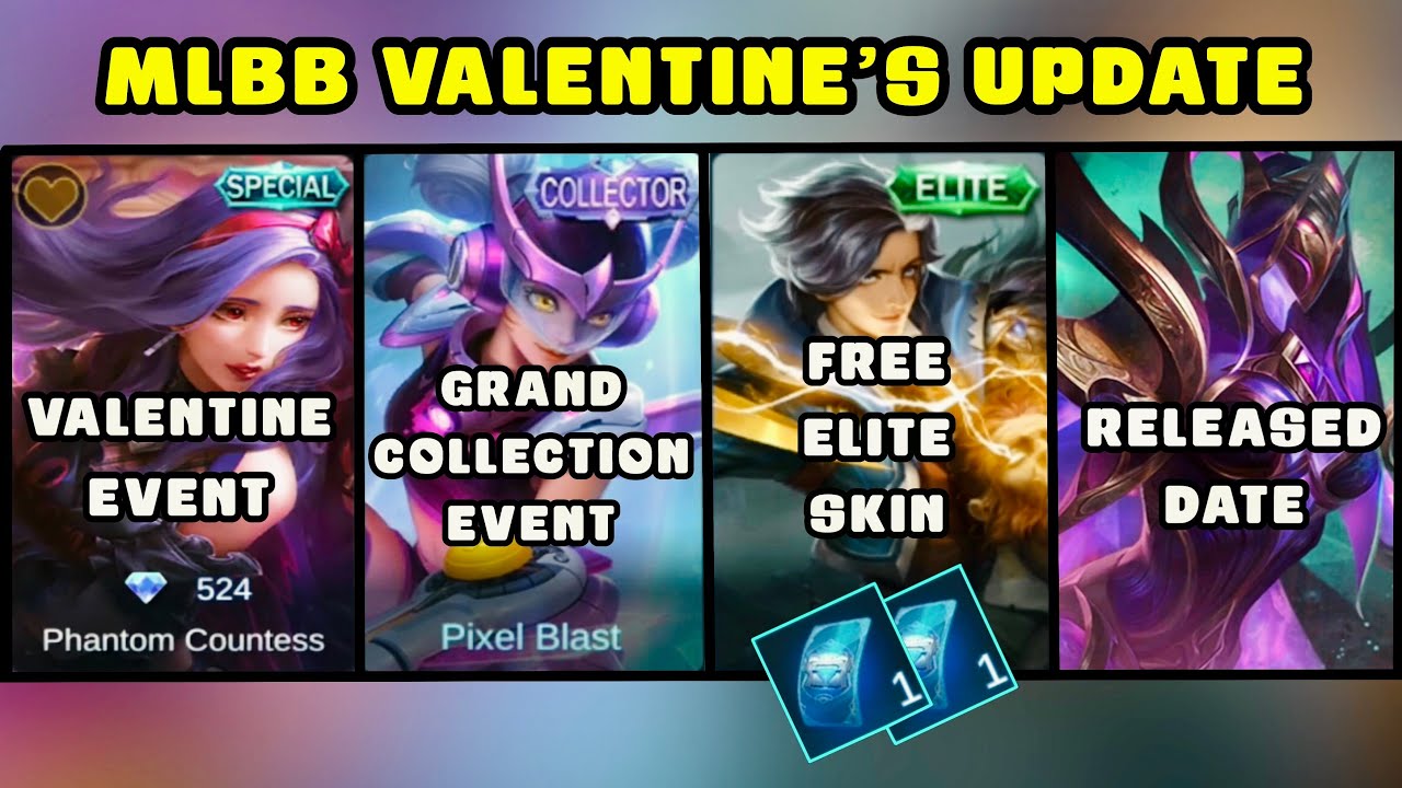 MLBB UPDATES | Valentines Party Box FREE Elite Skin, Valentine's Day ...