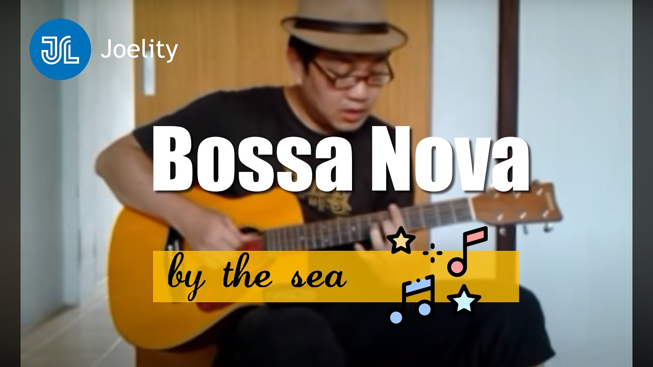 Bossa Nova by The Sea, easy chords with acoustic guitar - YouTube Music