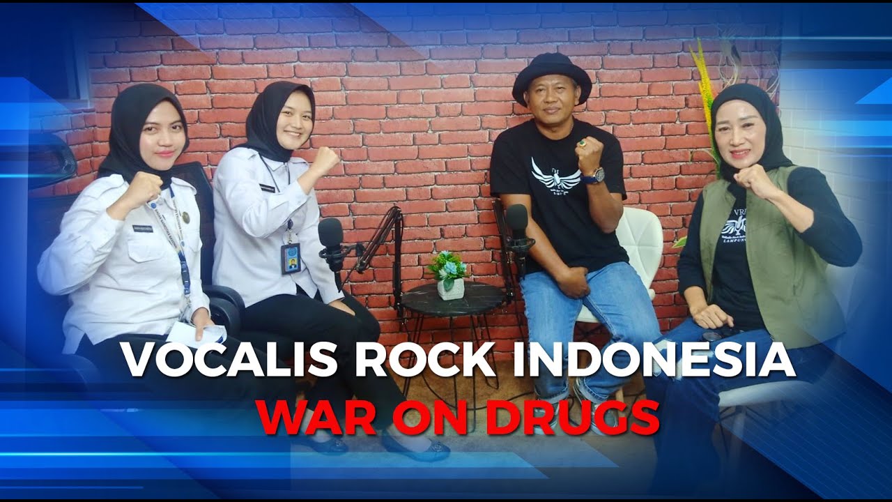 Vocalis Rock Indonesia Lampung War On Drugs - YouTube