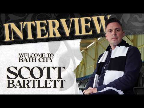 𝙒𝙚𝙡𝙘𝙤𝙢𝙚 𝙩𝙤 𝘽𝙖𝙩𝙝 𝘾𝙞𝙩𝙮... Scott Bartlett | First words from the new Romans manager.