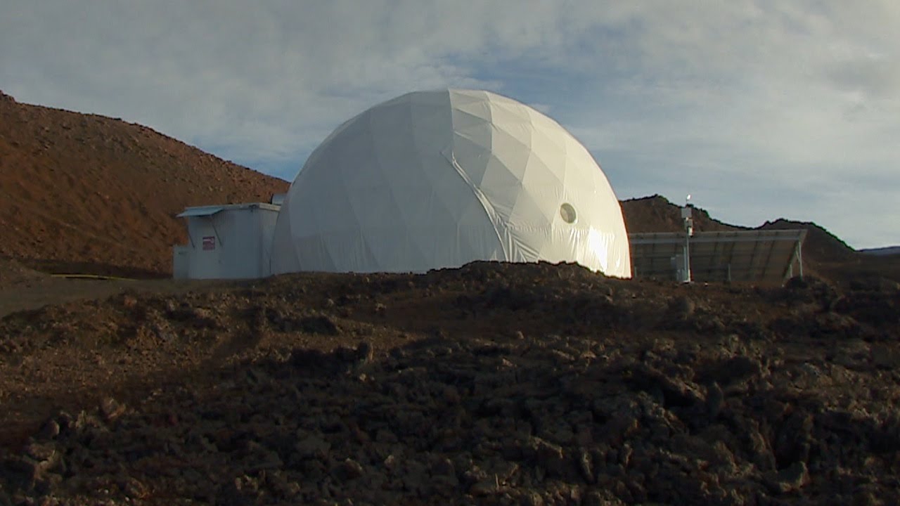 Mars Mission Simulated In Hawaii - YouTube