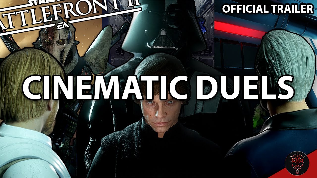 Star Wars Battlefront 2 || Cinematic Duels || Official Trailer - YouTube