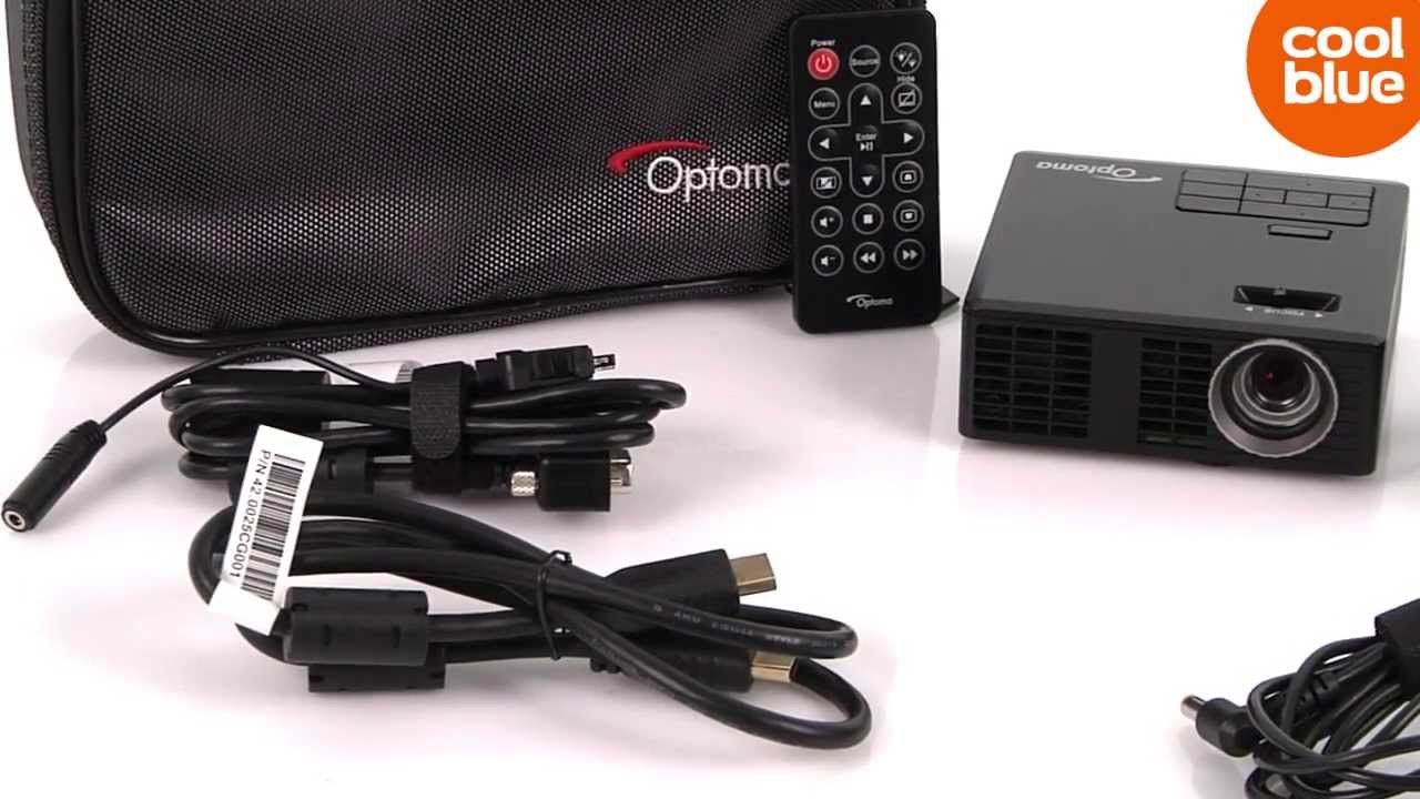 Optoma ML550 Picobeamer videoreview en unboxing (NL/BE) - YouTube