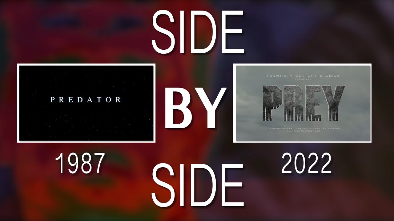 Side By Side - Prey (2022) Predator (1987) - YouTube