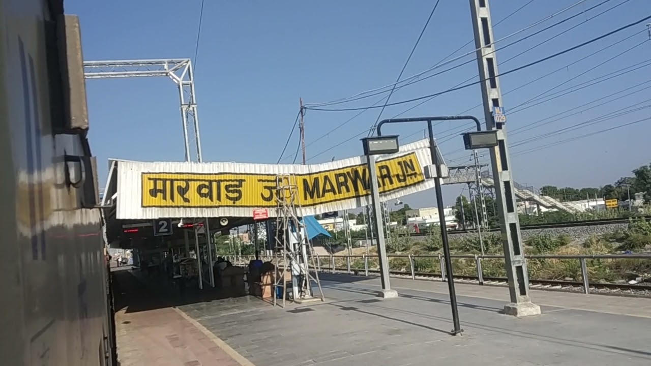 marwar junction railway station🚏🚏 - YouTube