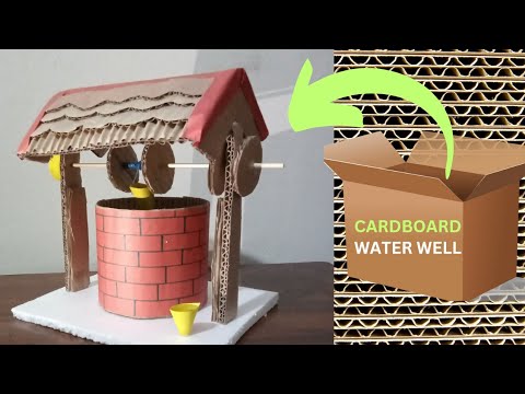 School Science Projects (DIY) | 100 % Water Well Working Model #viral # ...