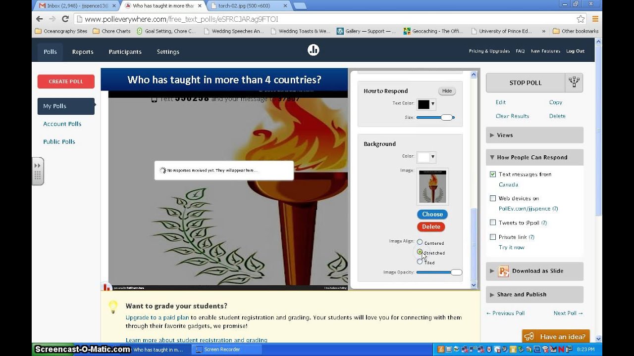Poll Everywhere - How to Create a Simple Text Poll - YouTube