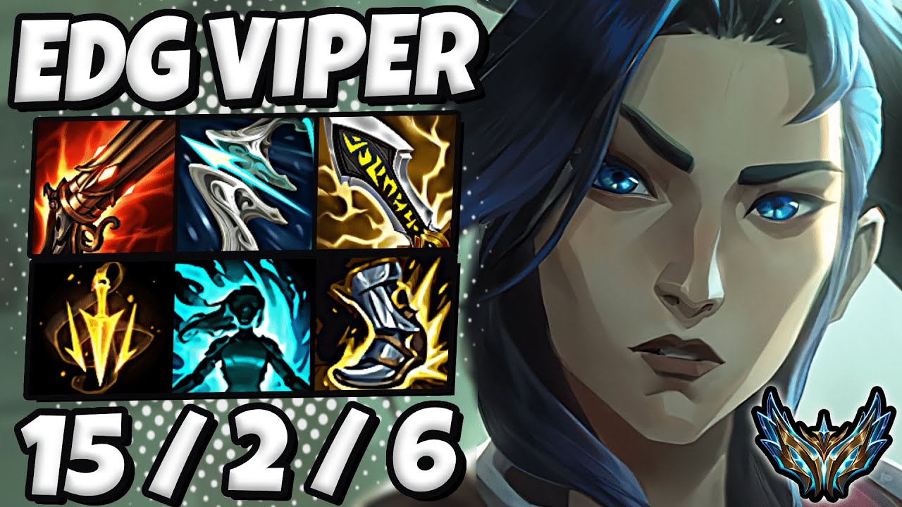 Caitlyn vs Ezreal ADC [ EDG Viper ] Patch 12.18 Korea Challenger - YouTube