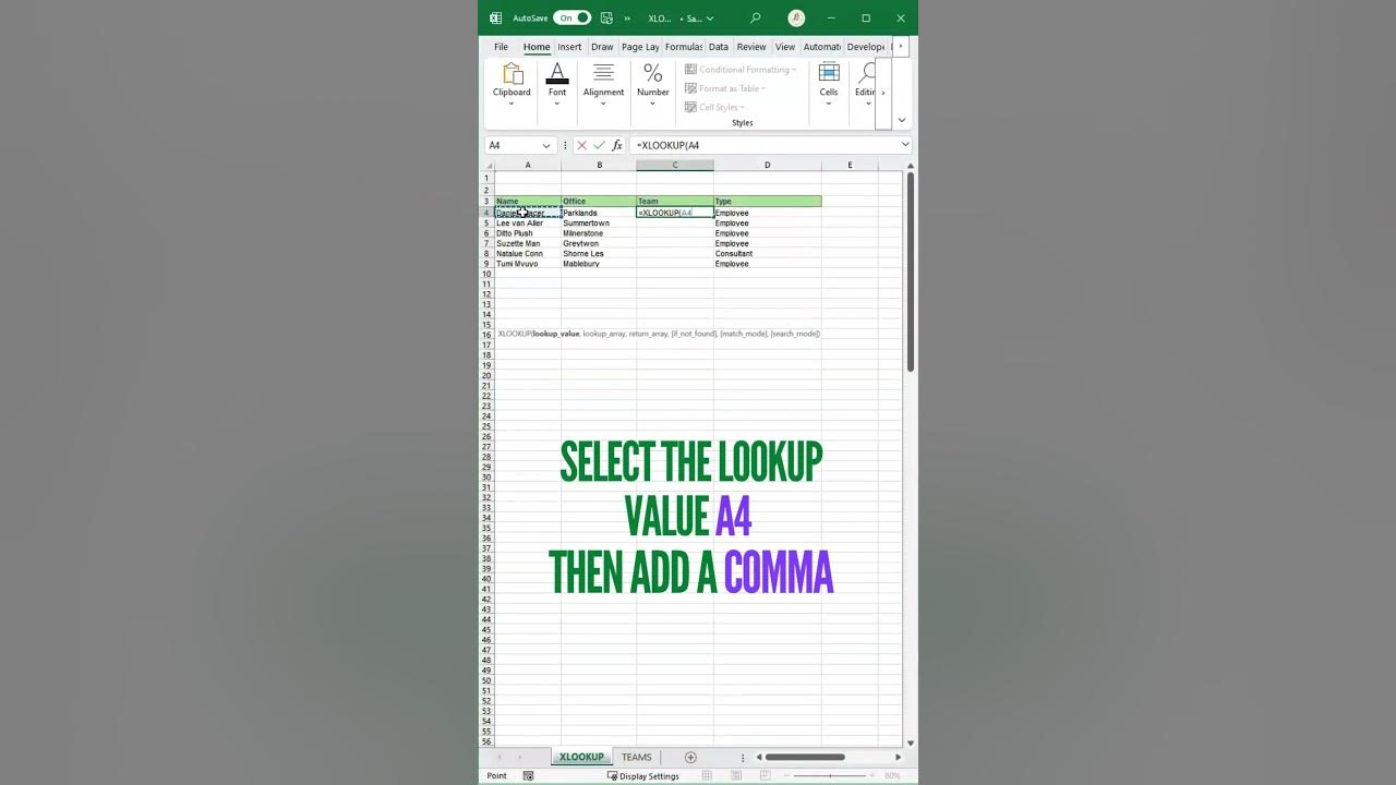 STOP using VLOOKUP! XLOOKUP in EXCEL is here to make your life easier. Let me show you how ...