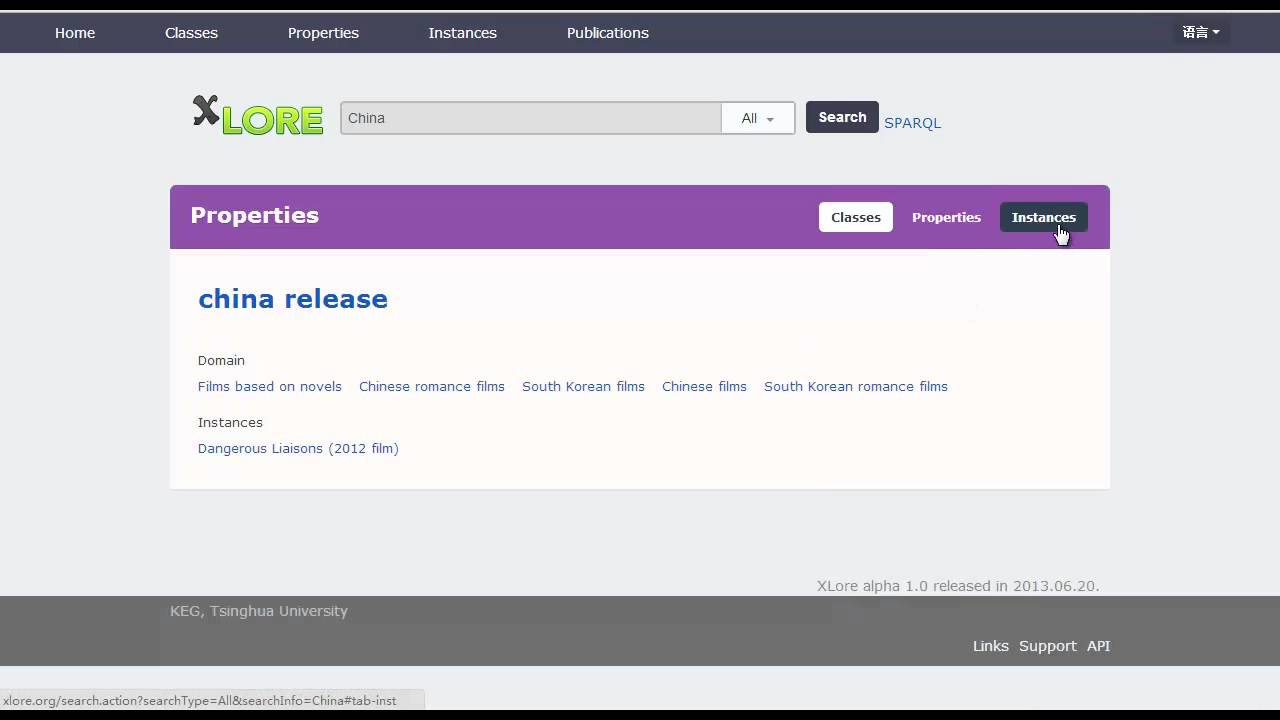 XLore: A Large Scale English-Chinese Bilingual Knowledge Graph - YouTube