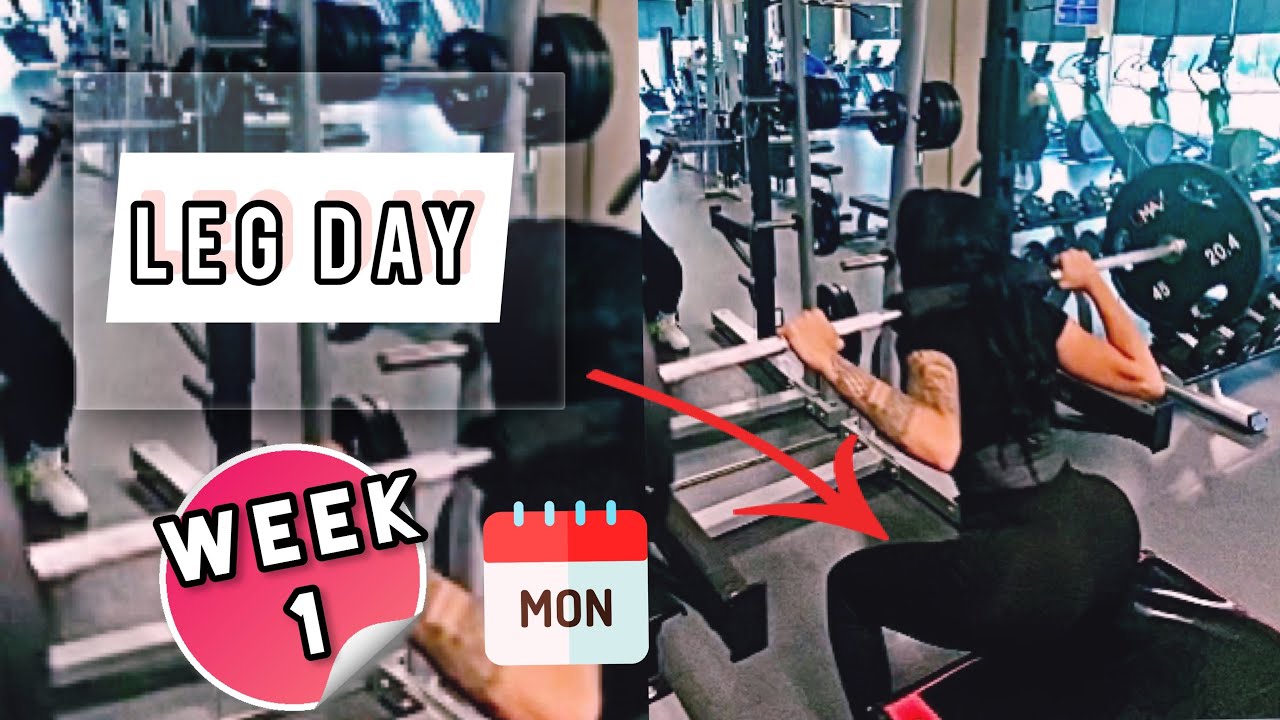 LEG WORKOUT | MASS GAIN | FULL WORKOUT | WEEK 1 | MONDAY - YouTube