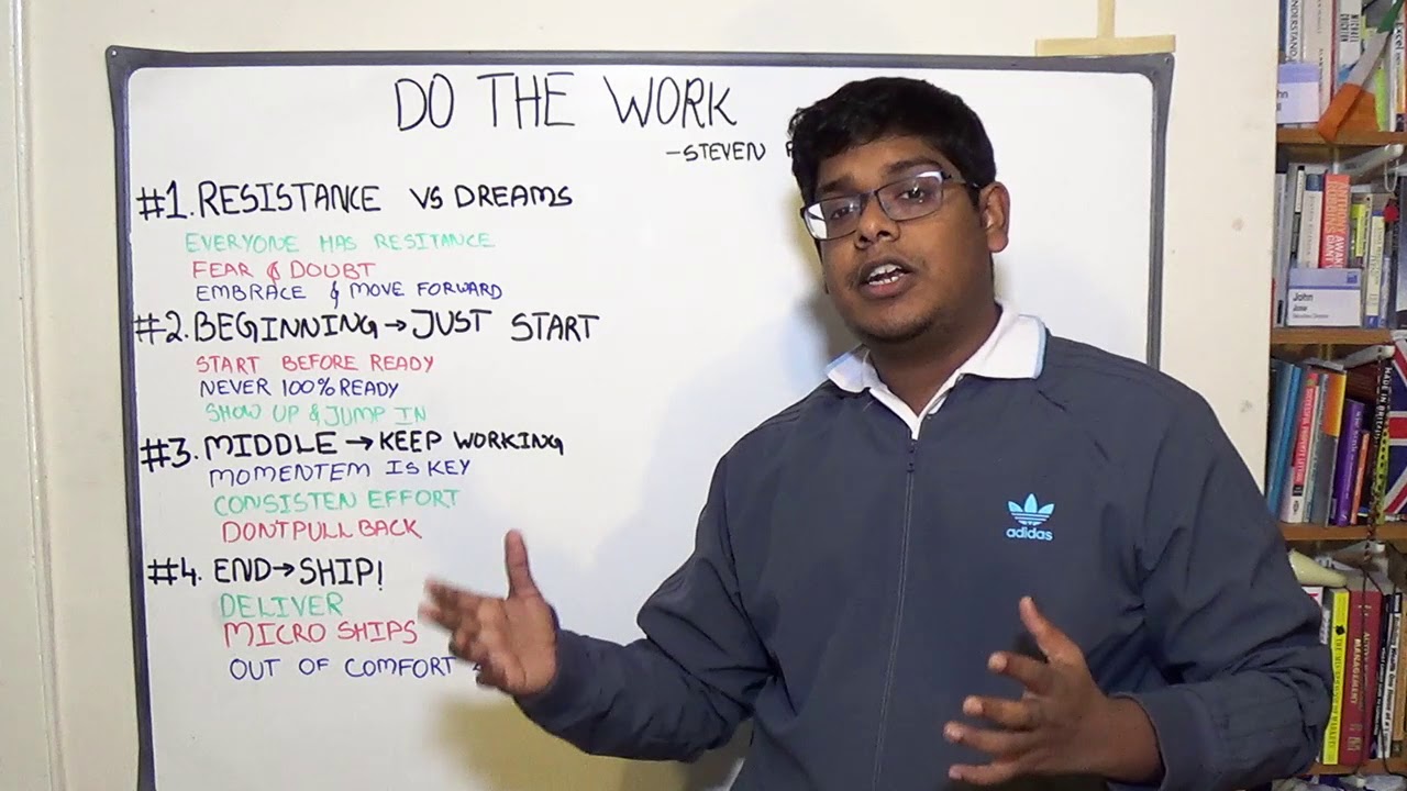 Do The Work ~ Steven Pressfield - YouTube
