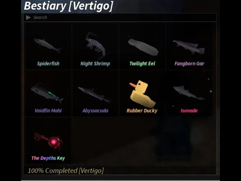 How to complete Vertigo Bestiary - YouTube