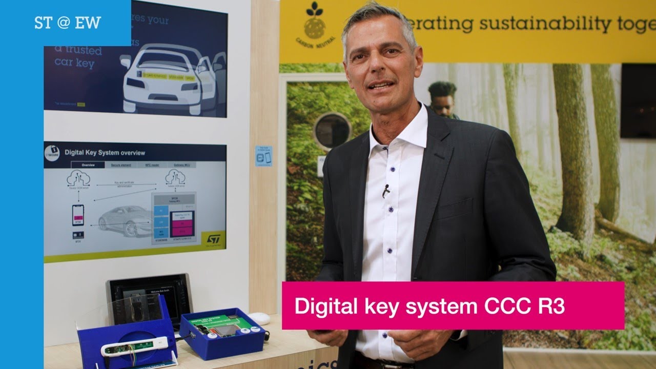 Digital key system CCC R3 - YouTube