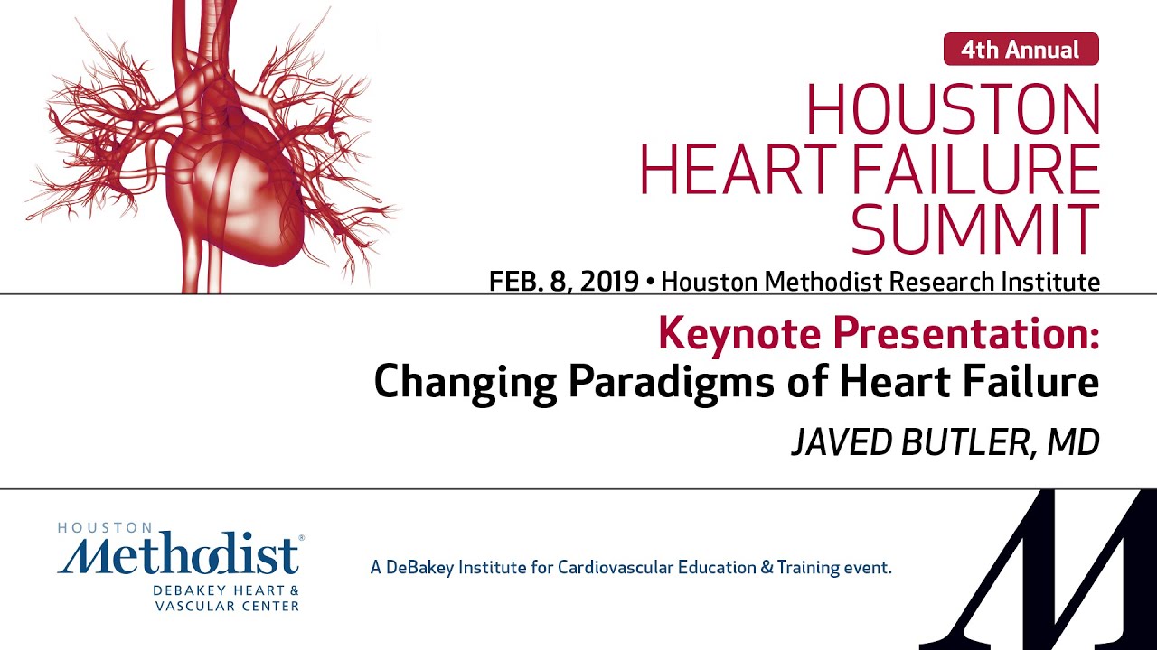 Keynote Presentation: Changing Paradigms of Heart Failure (Javed Butler ...