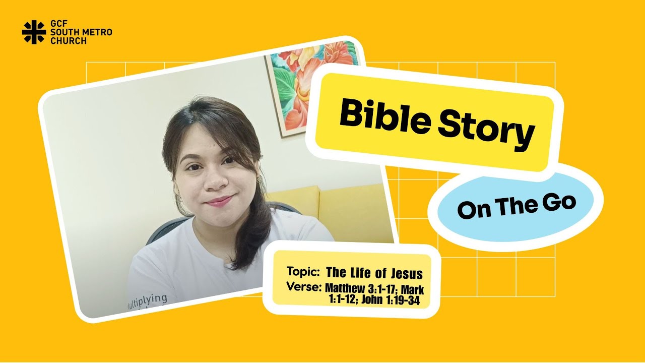 THE LIFE OF JESUS: The Voice and The Dove || GCFSM Children's Ministry ...
