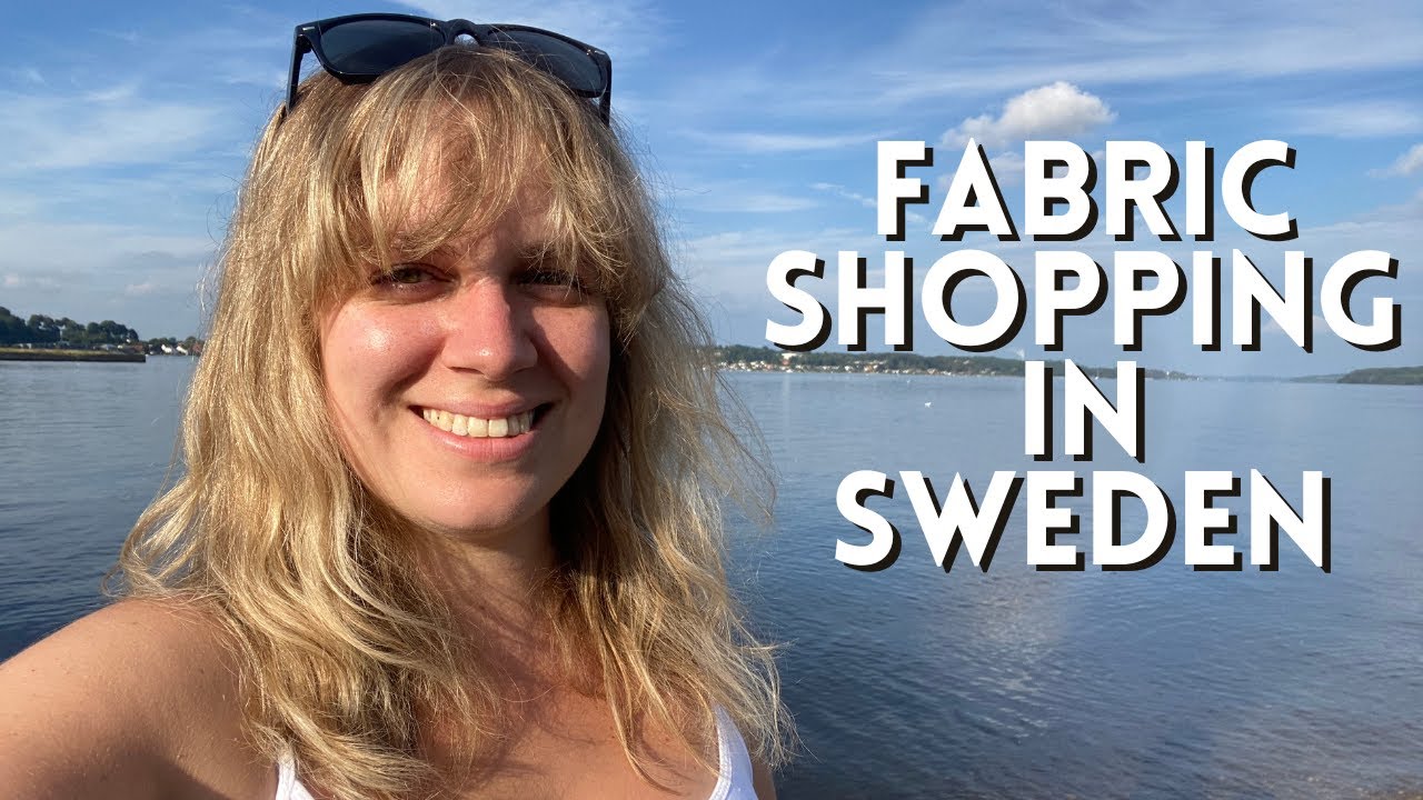 Swedish Fabric Shop With Me. Crochet and Sewing supplies shopping in ...