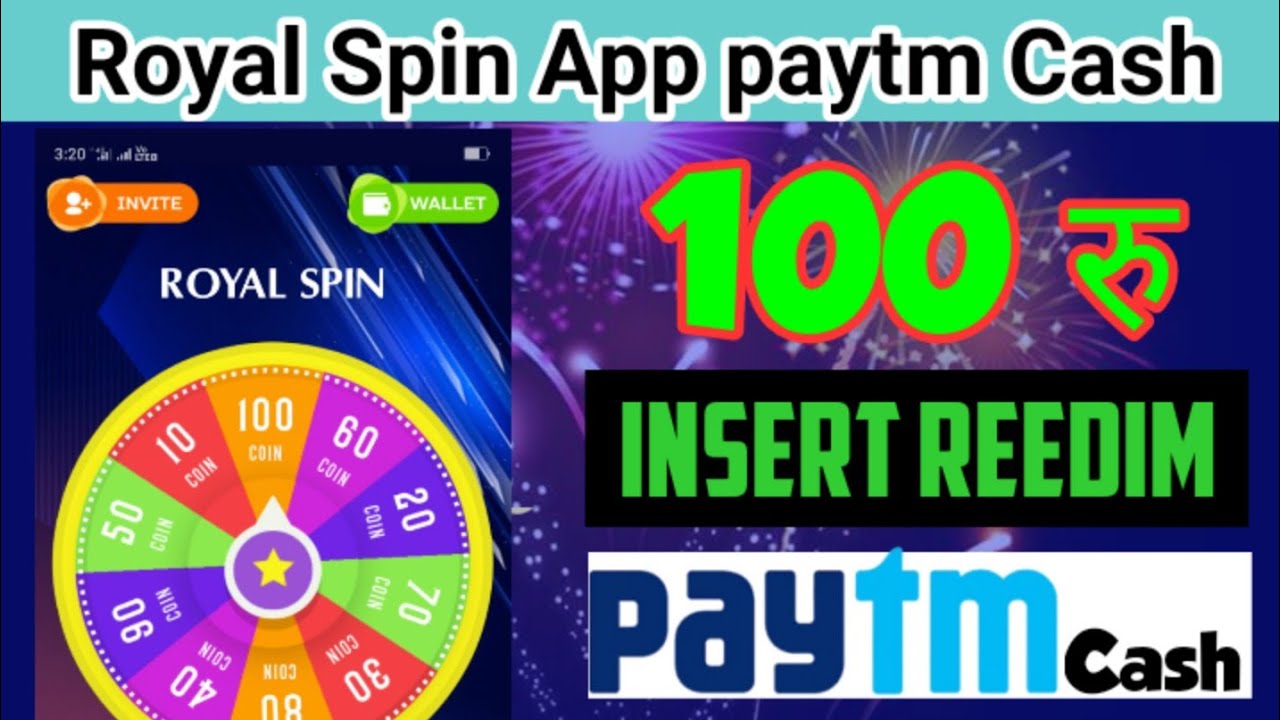 Royal Spin App | Royal Spin app payment proof | New Earning App 2020 ...