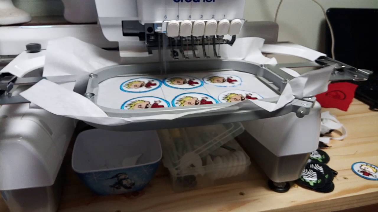 Patch making, Brother PR-620 pt 2 - YouTube