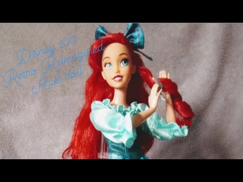 Disney 100 Retro Reimagined Ariel doll - YouTube