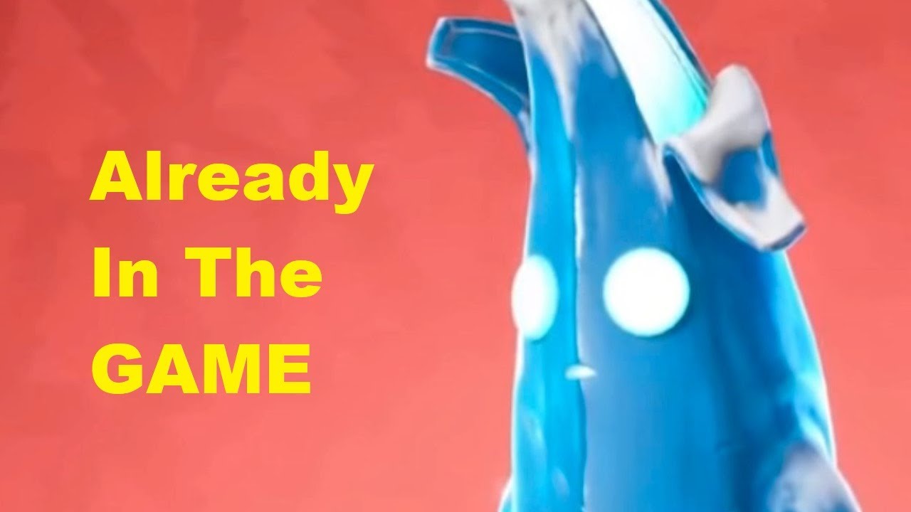 Frozen Peely / Polar Peely in Game Lobbies Already - YouTube