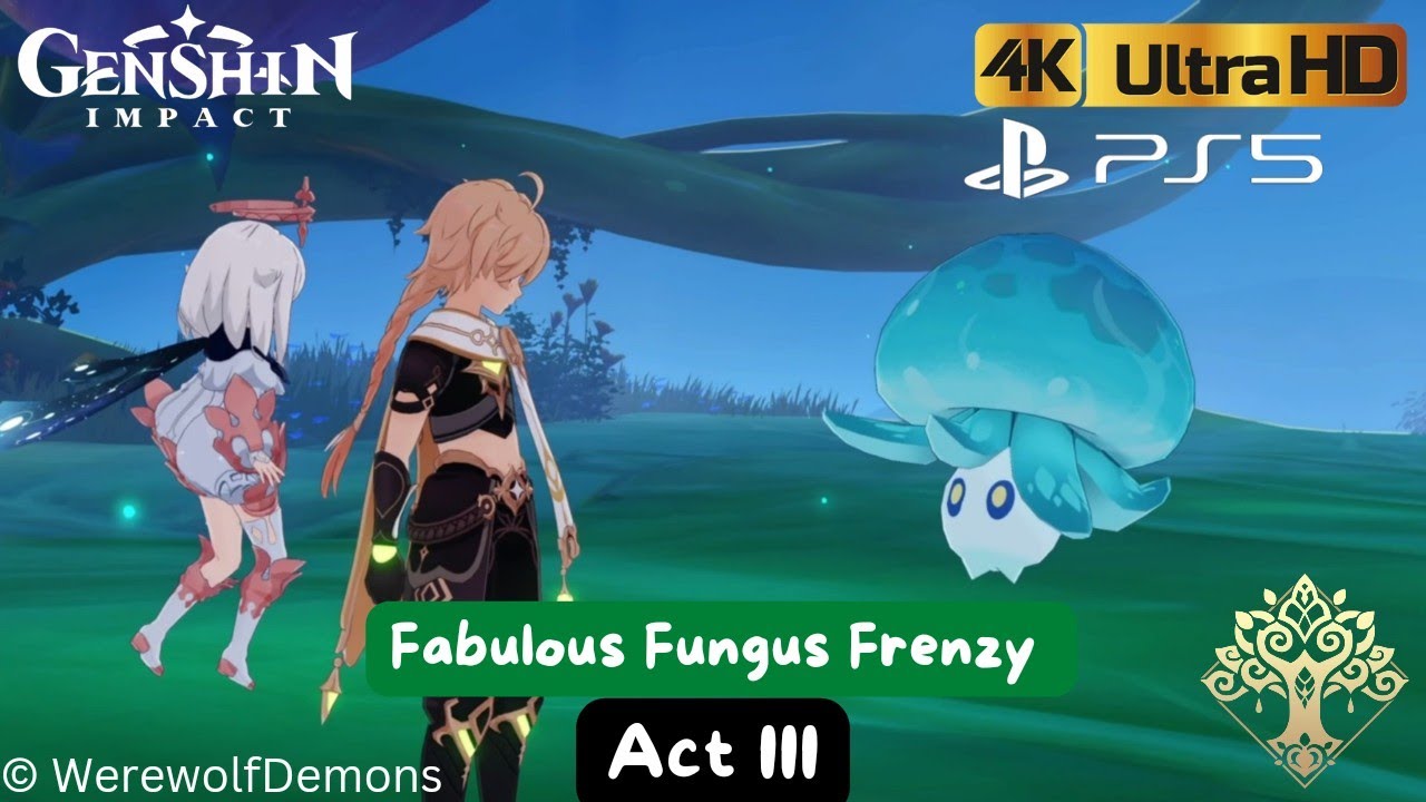 Fabulous Fungus Frenzy Act III | Genshin Impact Sumeru Event 4K60FPS ...