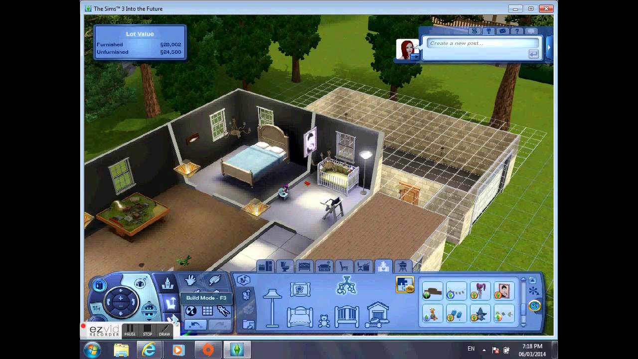 lifesimmer house building video - YouTube