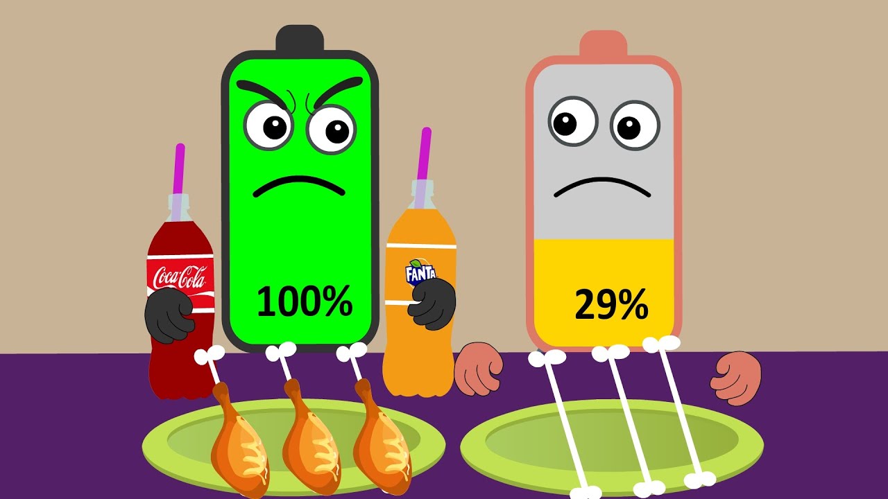 Bad Friend Story! | Asmr Mukbang Animation | Battery Charging Animation ...