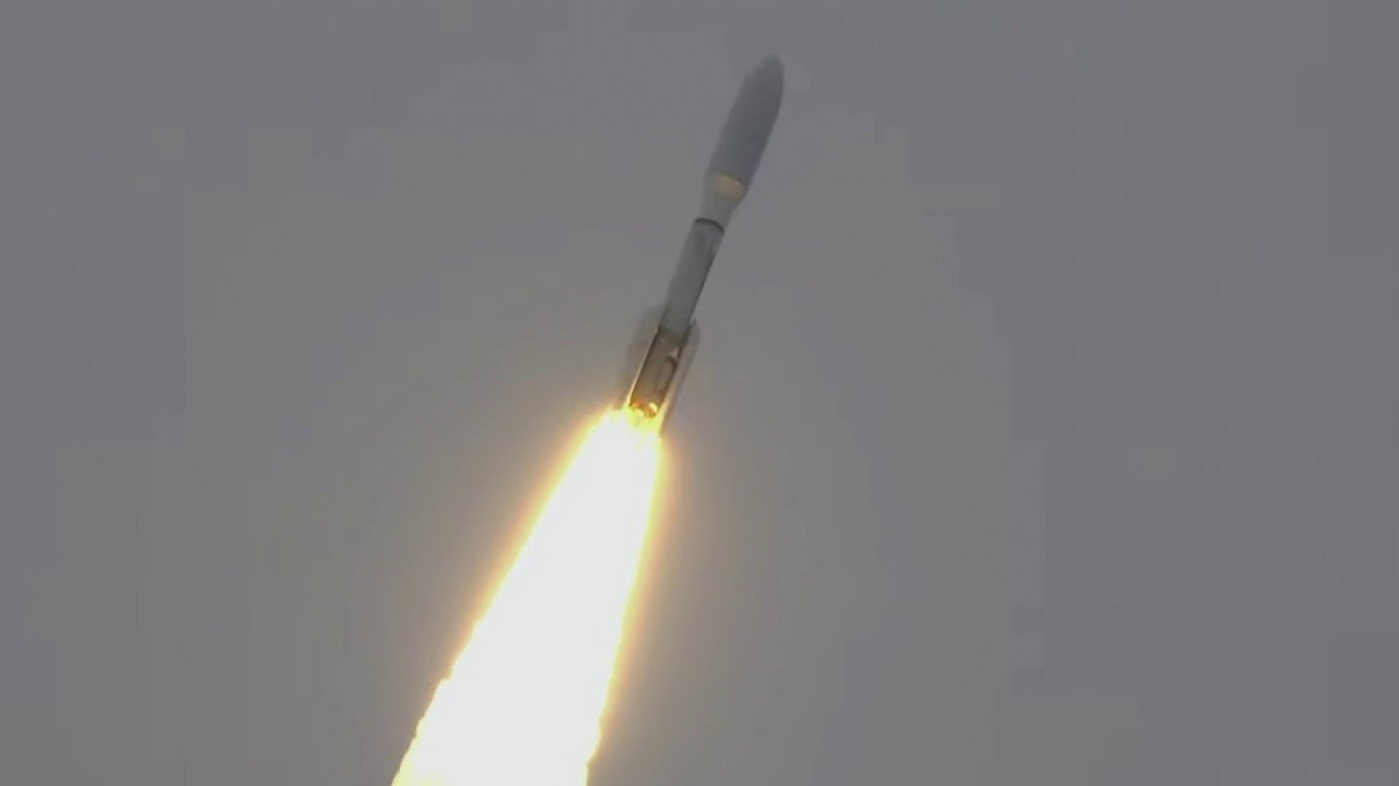 ULA launches Atlas V rocket following previous launch cancelation - YouTube