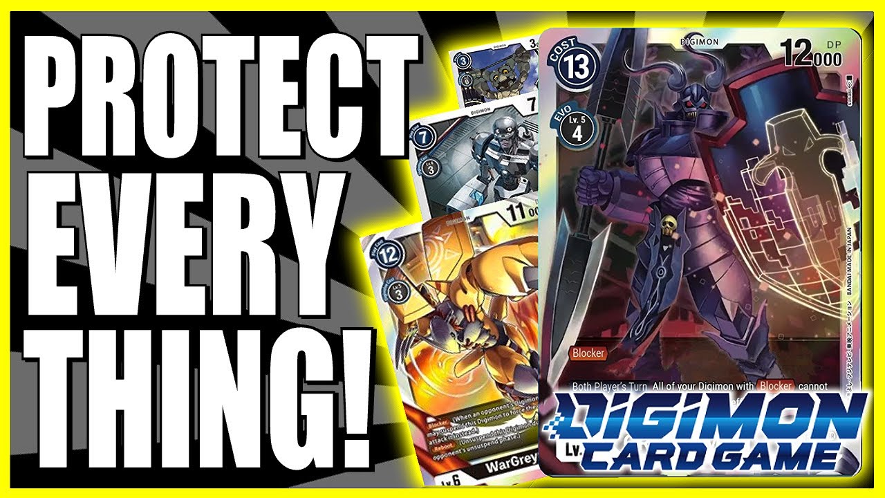 Protect EVERYTHING with CRANIAMON! Digimon TCG: Craniamon Black - Deck ...