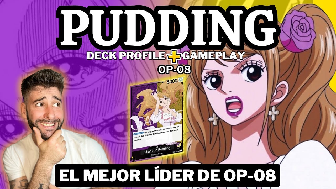🟣🟡 PUDDING | UN WINRATE ESPECTACULAR | OP08 DECK PROFILE & GAMEPLAY ...