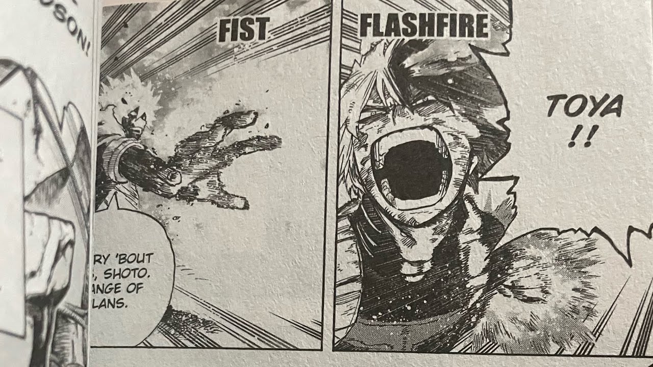 Flashfire Fist Jet Kindling Jet Burn - Dabi vs Shoto - YouTube
