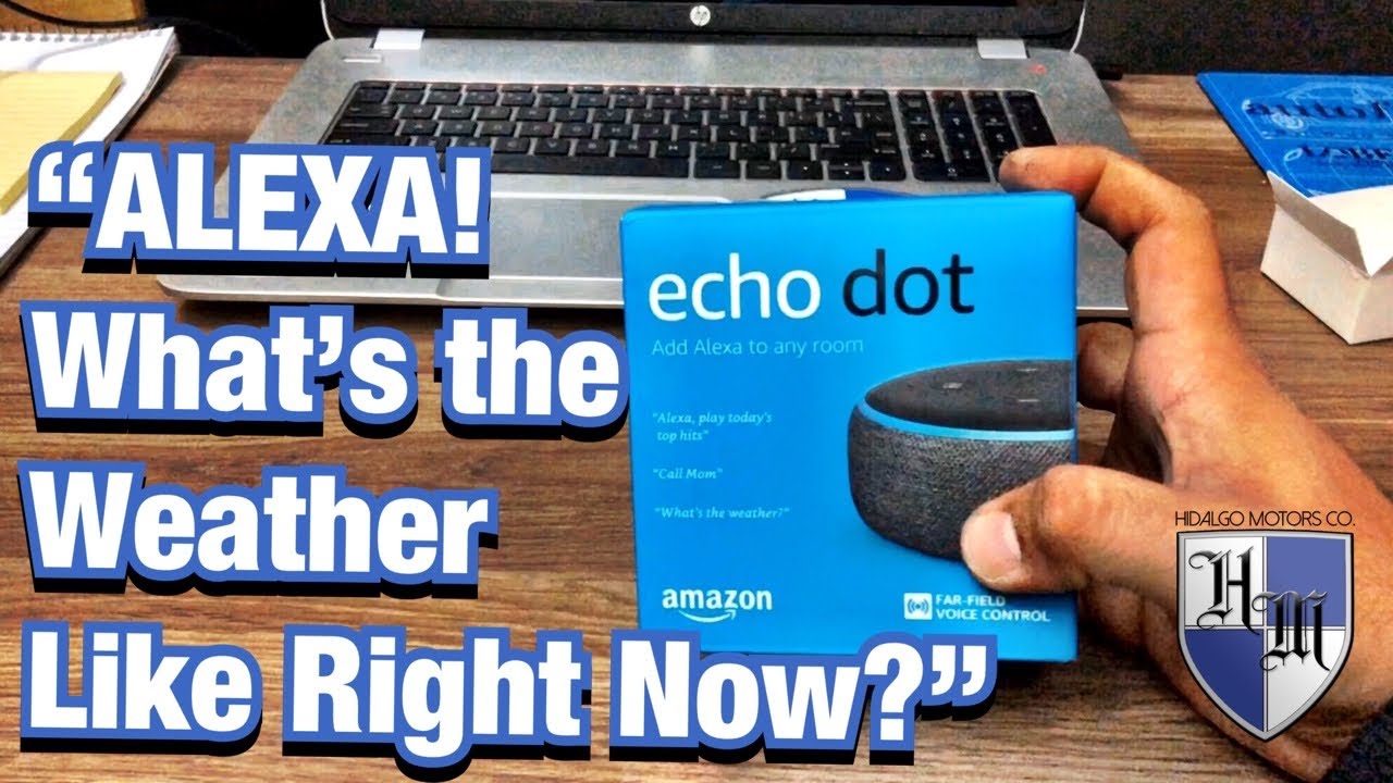 AMAZON ECHO DOT (3rd Generation) UNBOXING & SET UP! HOW TO SET UP YOUR ...