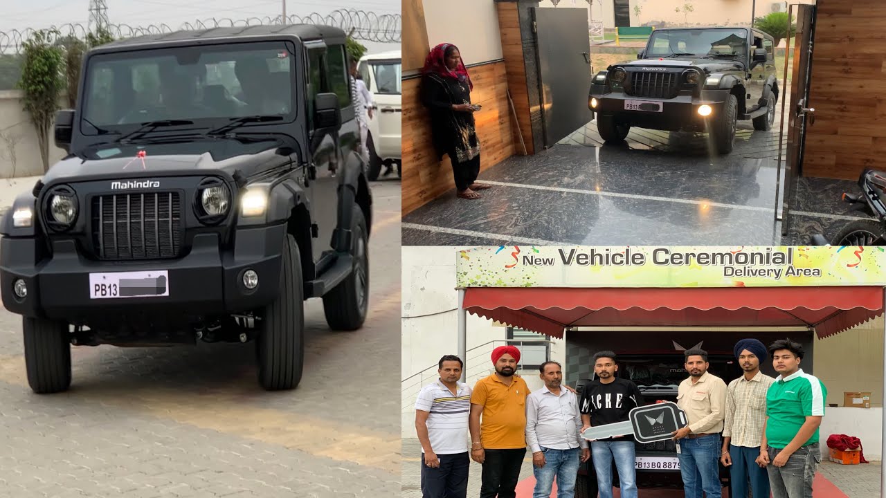 NEW THAR | THAR DI DELIVERY |#thar #newthar #sarmaidar79 - YouTube