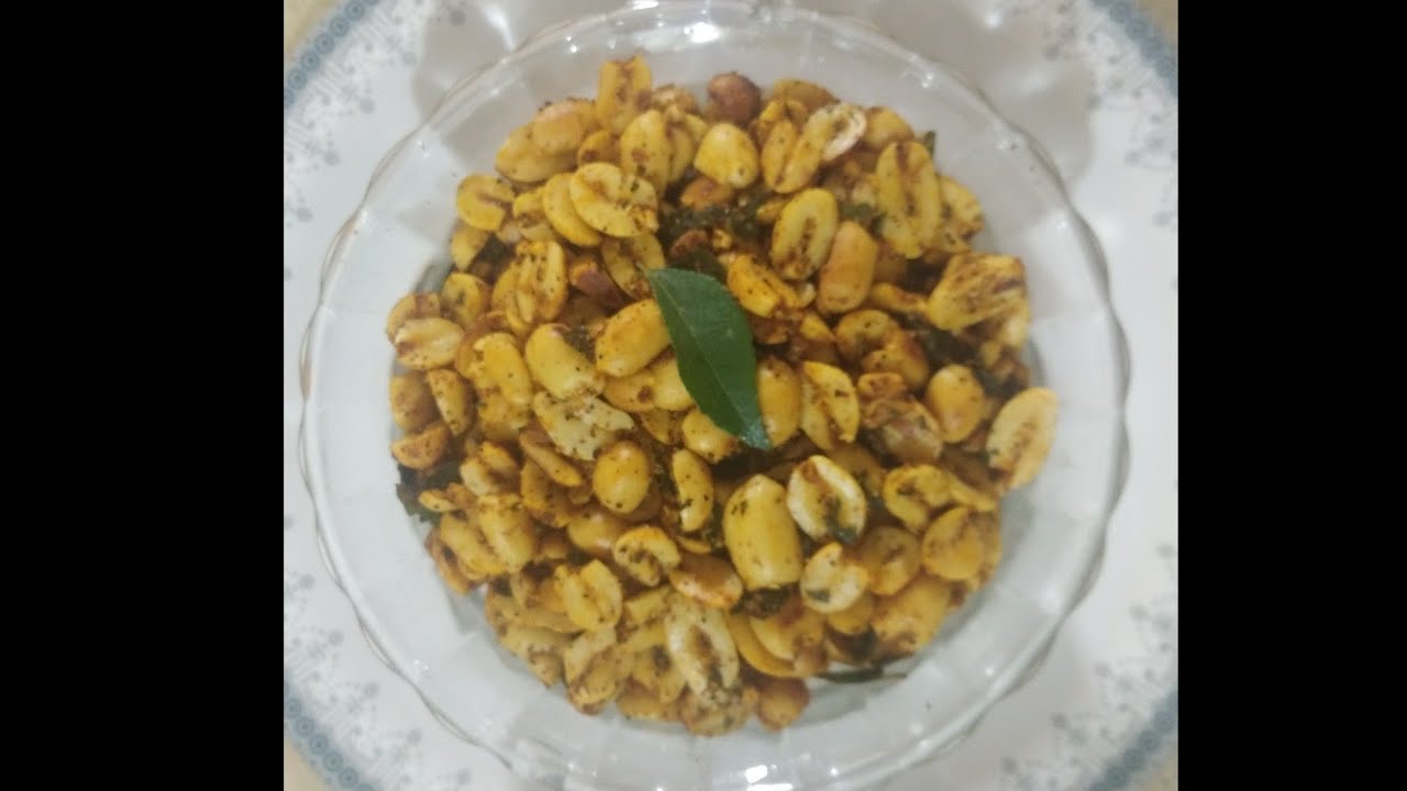 Masala Peanuts | Congress Kadale Beeja | Spicy Peanuts | Tea Time Snack ...