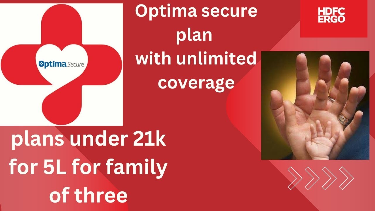 Hdfc ergo's Optima secure plan for individuals and families with 4x ...
