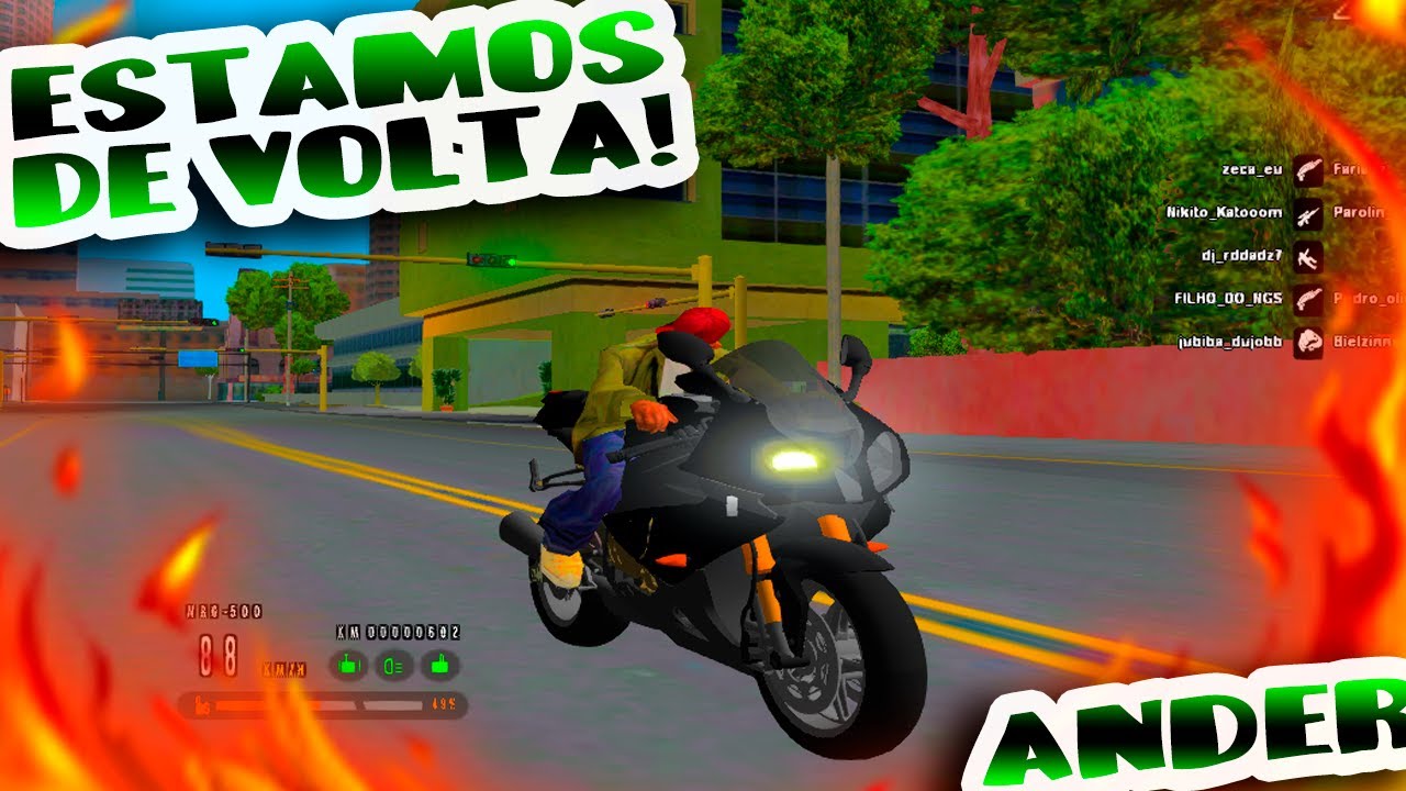 SAMP LIVE ON HZRP VOLTAMOS DEPOIS DE ANOS - YouTube