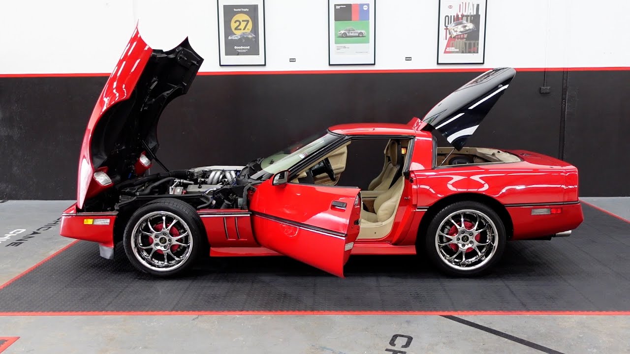 1986 CHEVROLET C4 CORVETTE TARGA - Chicane Auctions - Collector ...